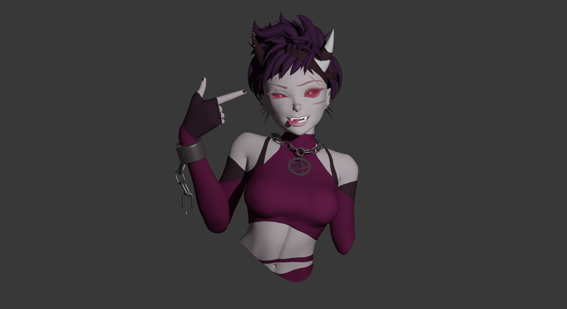 ArtStation - Devil girl