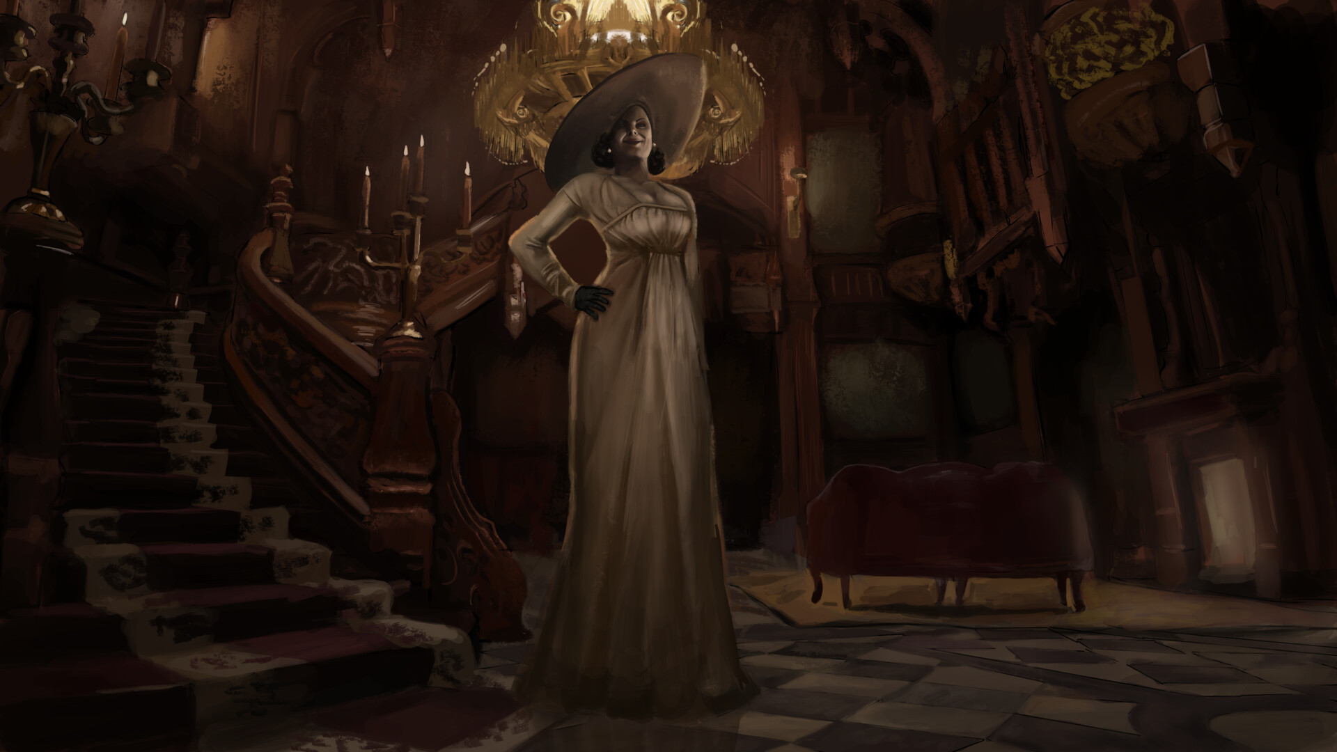 ArtStation - Lady Dimitrescu