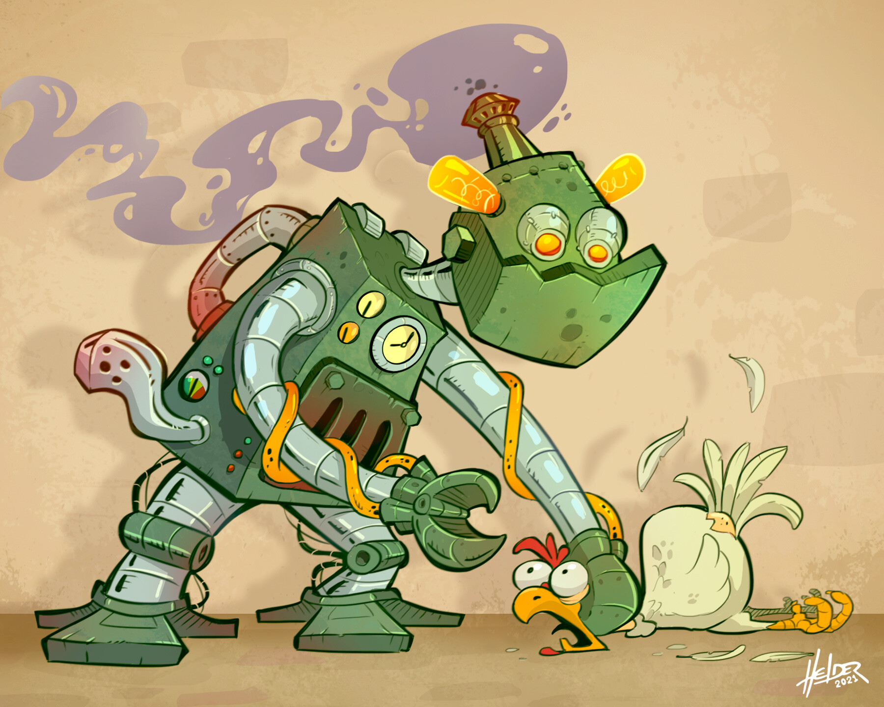 ArtStation - Frank is indestructible