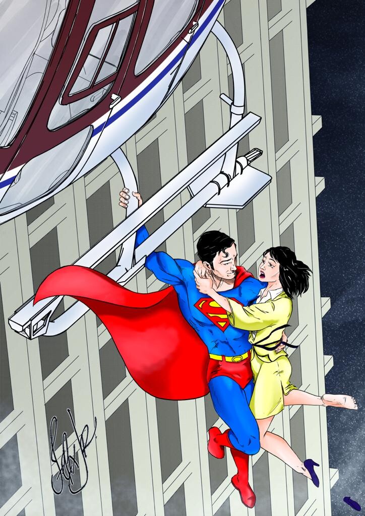 ArtStation - Superman and Lois Lane