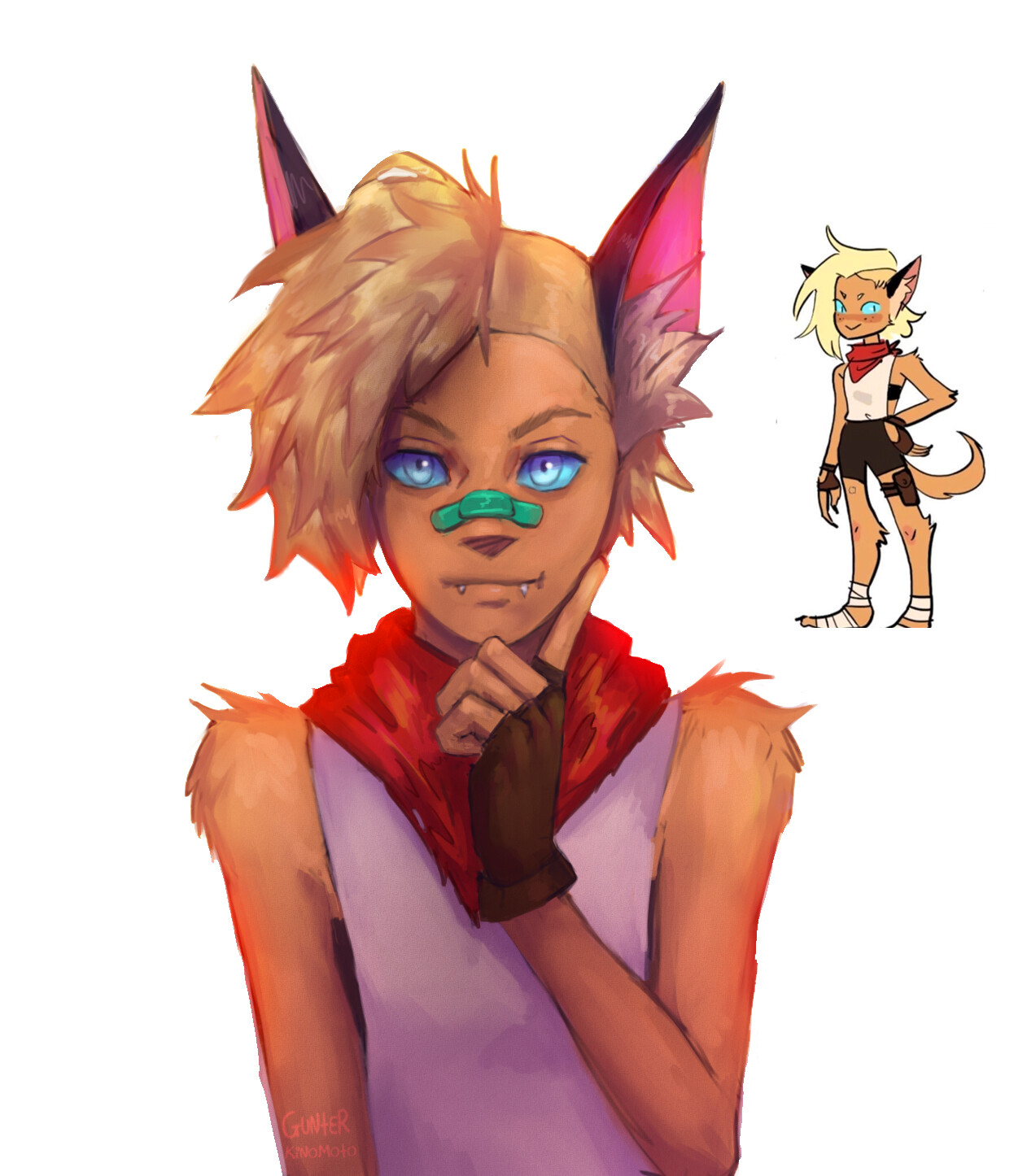 Gunter Kinomoto - FINN ( SHE-RA)