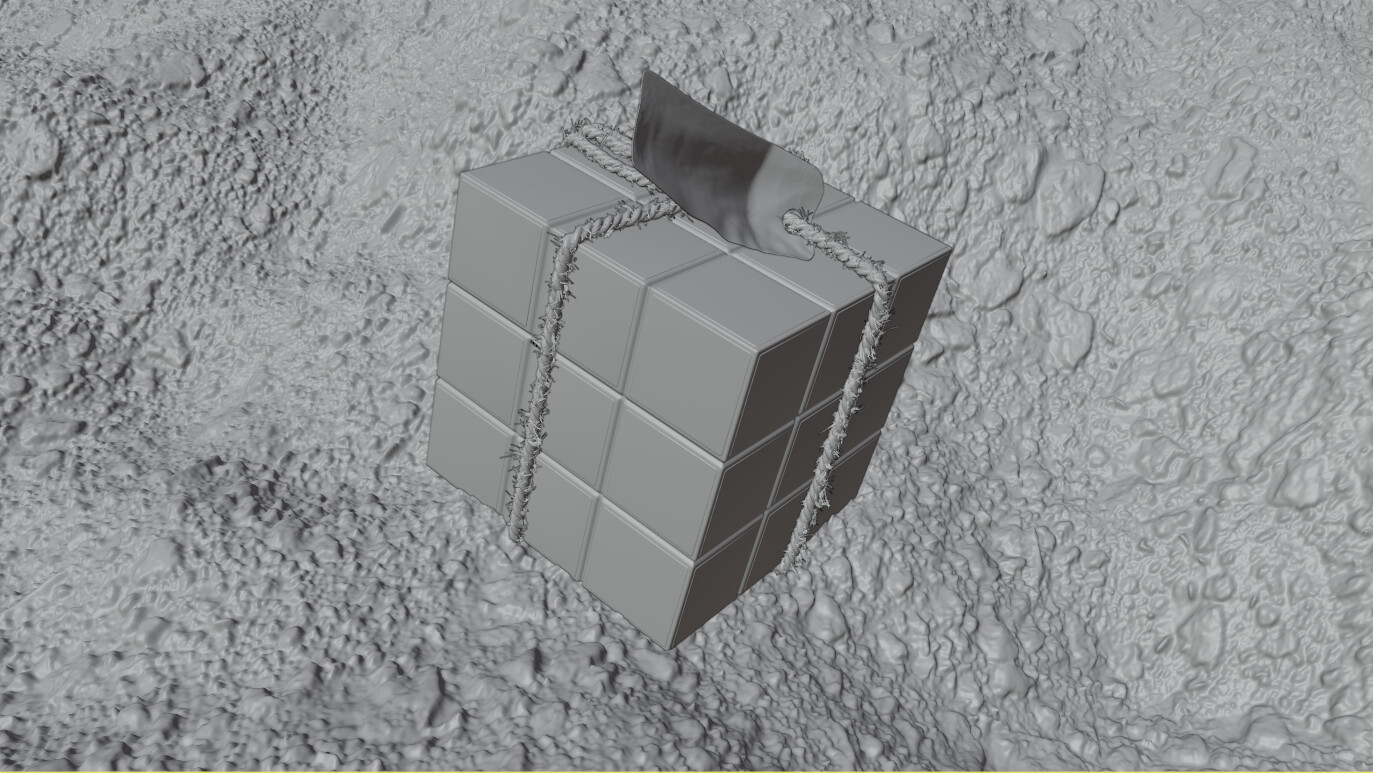 Jason Clifton - Solved Rubik Cube