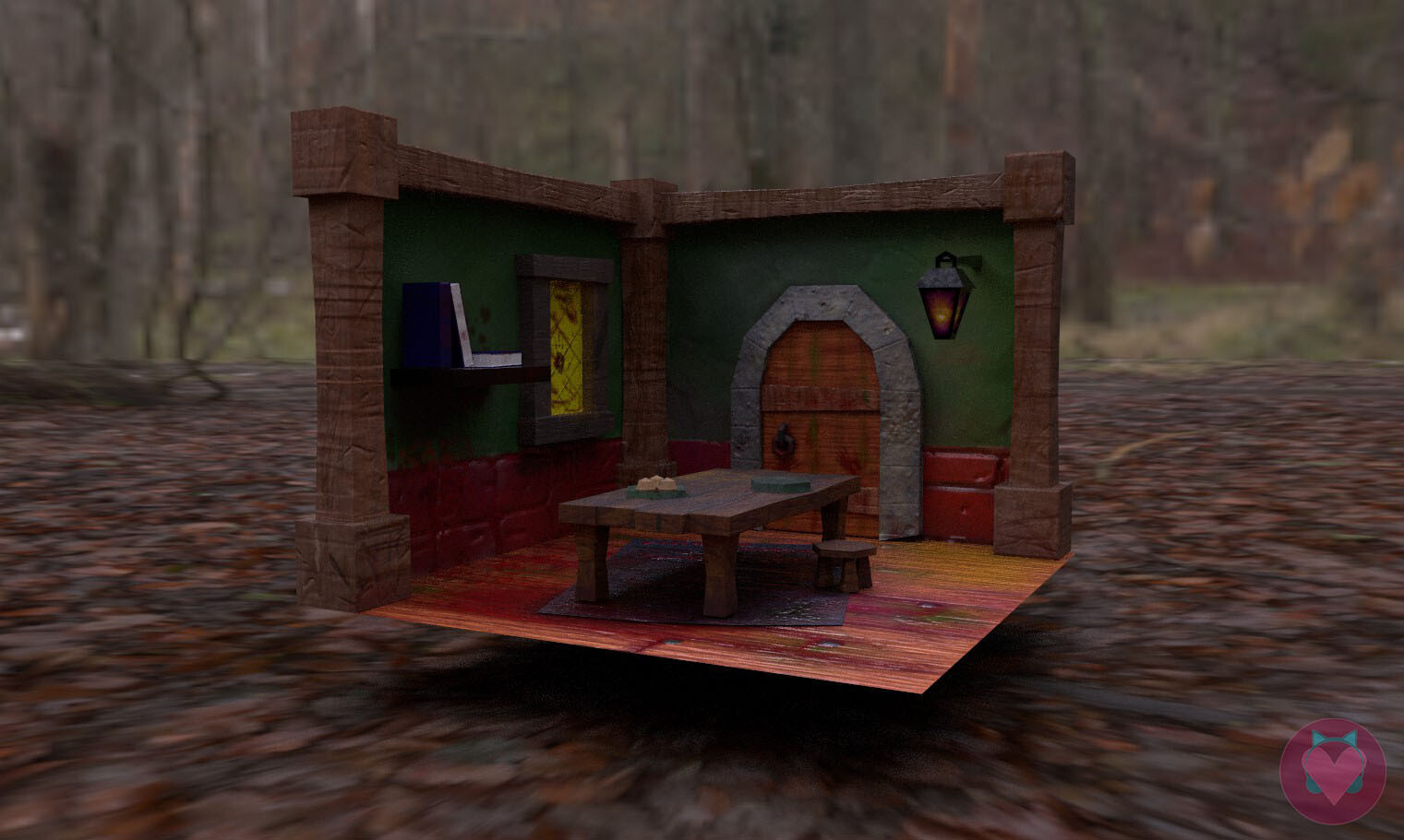 ArtStation - Scary Room