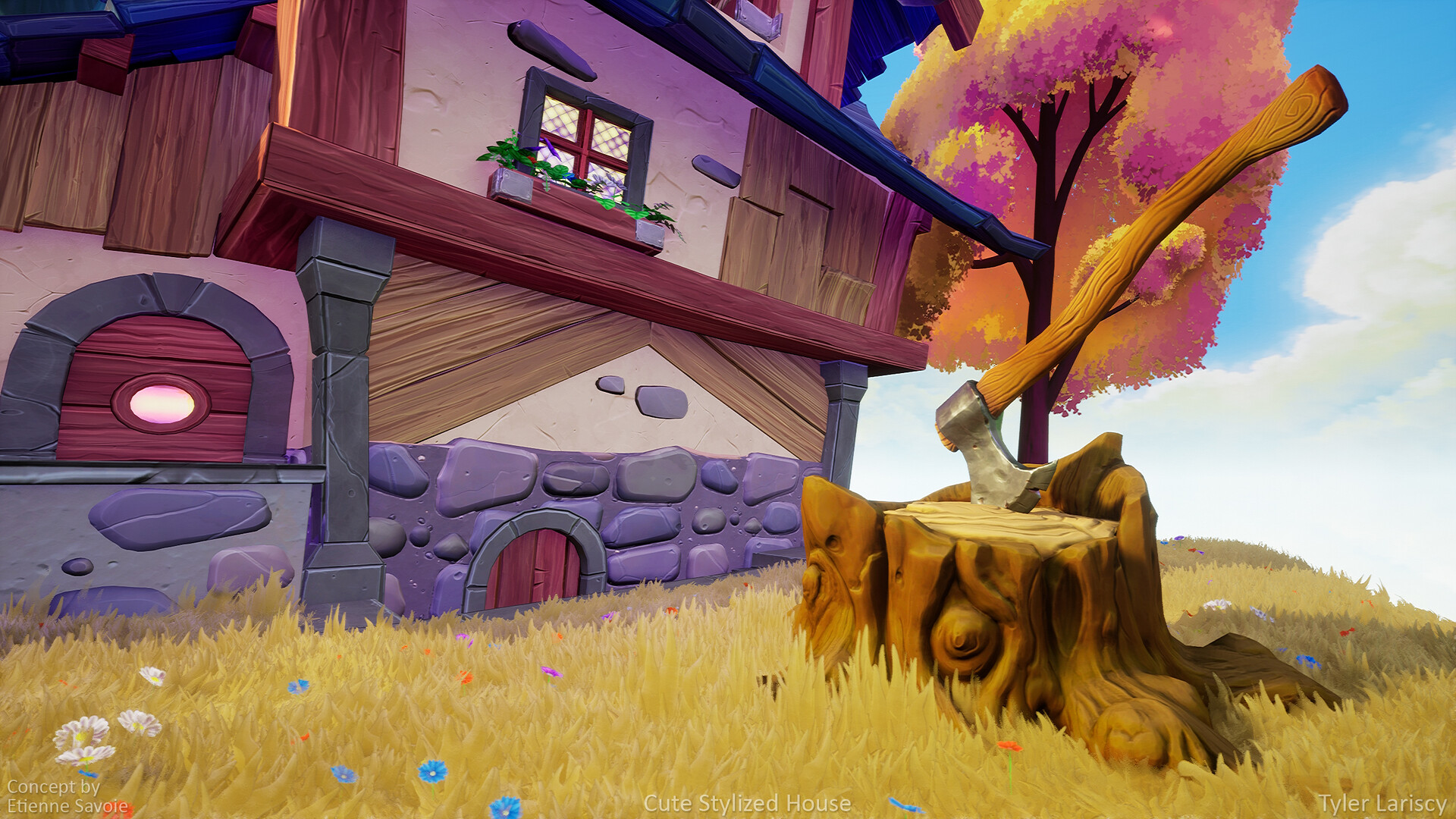 Tyler Lariscy - Cute Stylized House