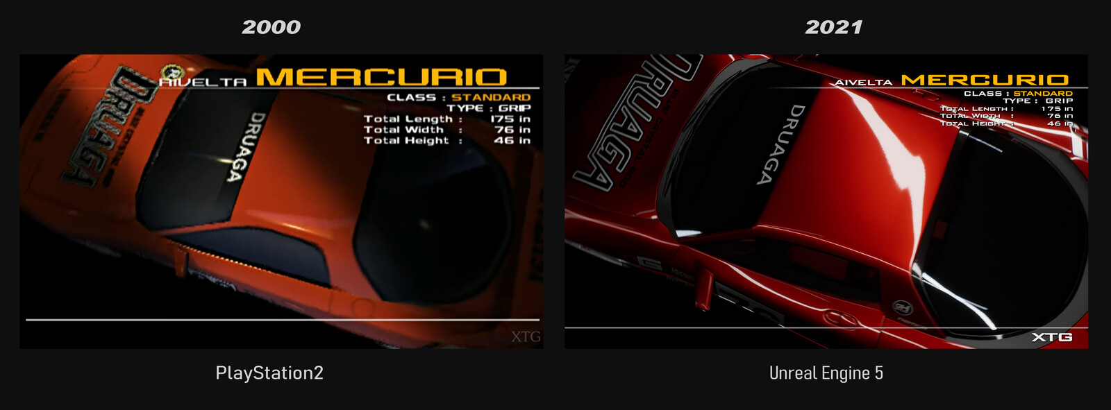 David Hung - RIDGE RACER V : Remake | Unreal Engine 5 | MERCURIO | 4K