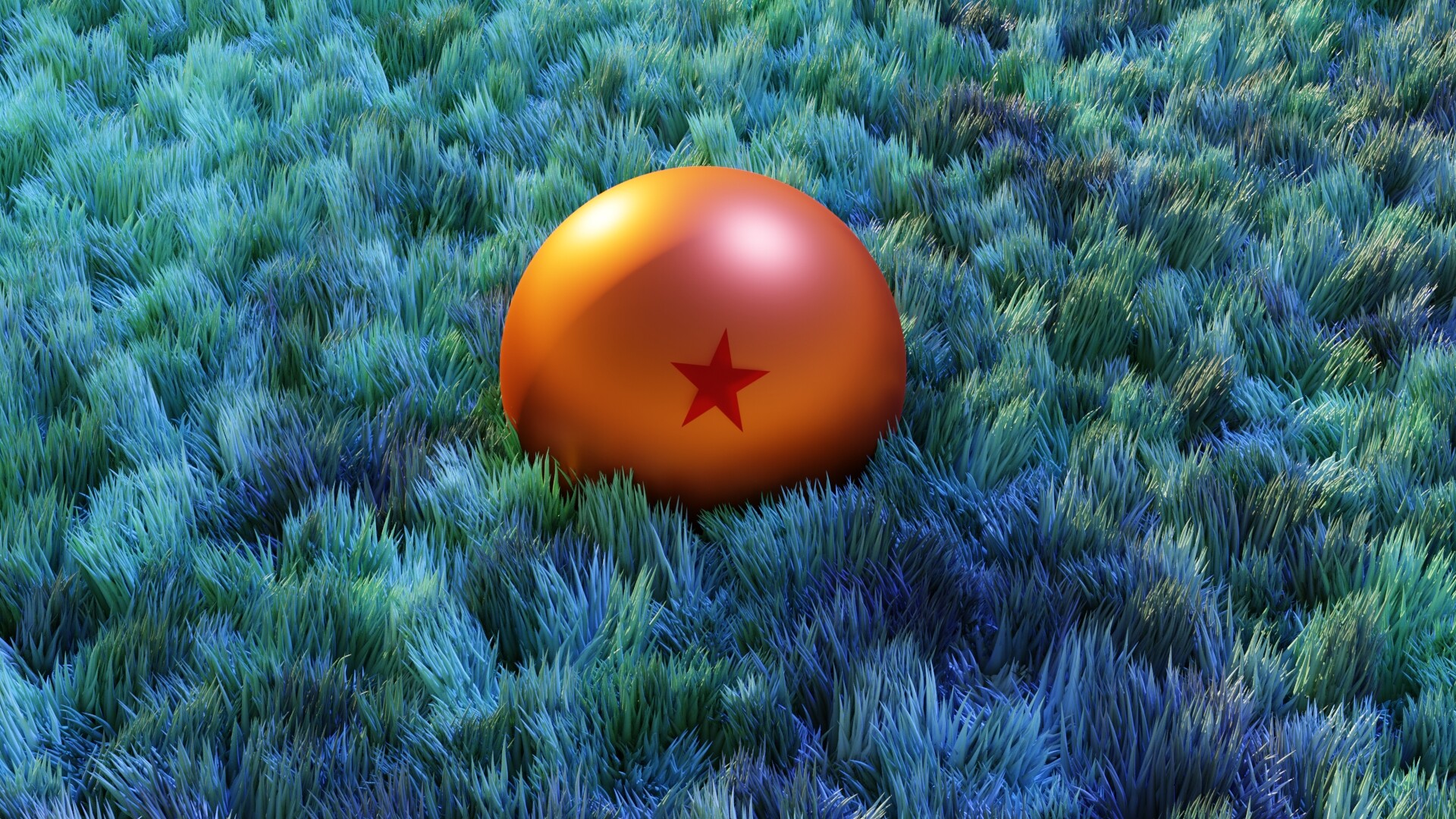 ArtStation - Dragonball in Namekian Field v1