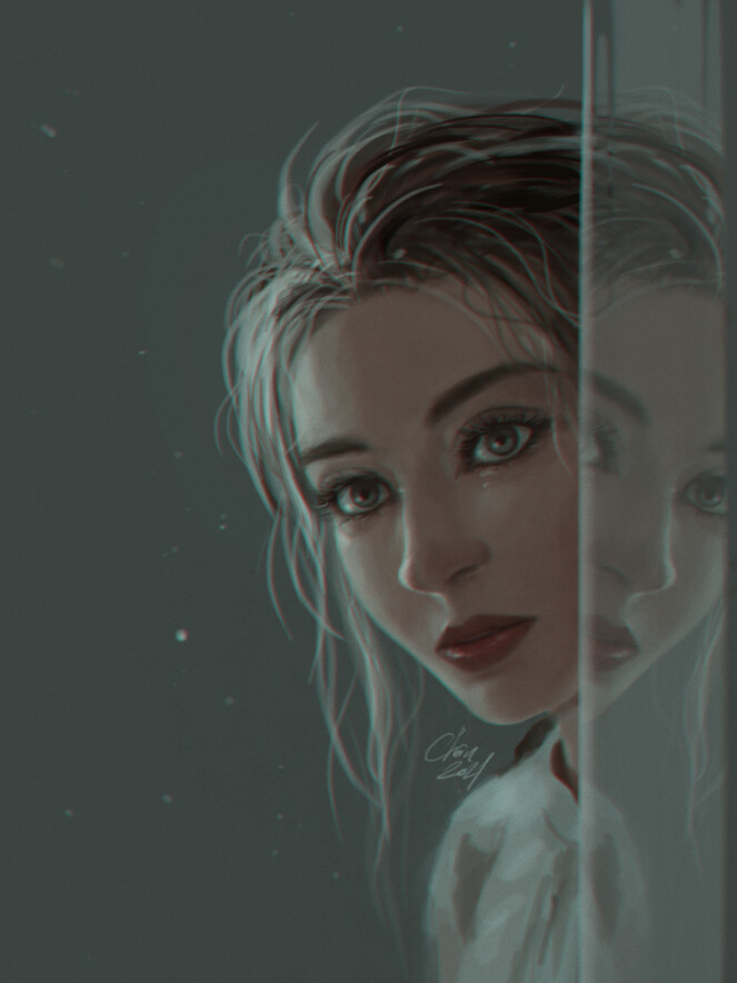 ArtStation - Girl Mirror