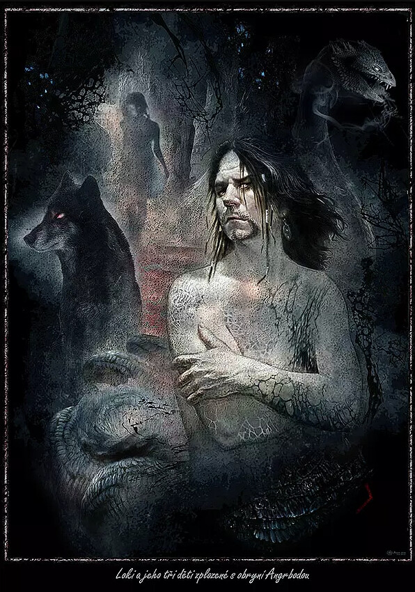 ArtStation - Loki, a cunning god from the family of giants