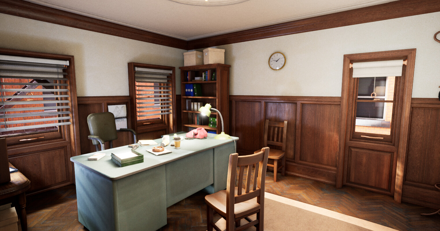 ArtStation - Detective Office