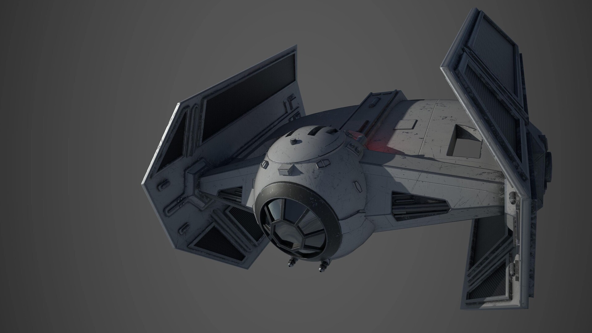 ArtStation - TIE Advanced X1
