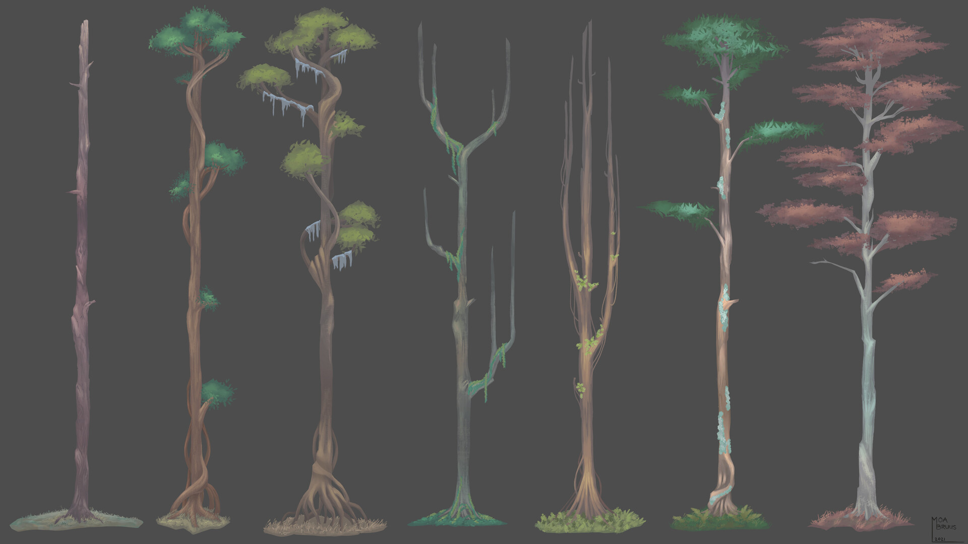 ArtStation - Tall Tree Designs