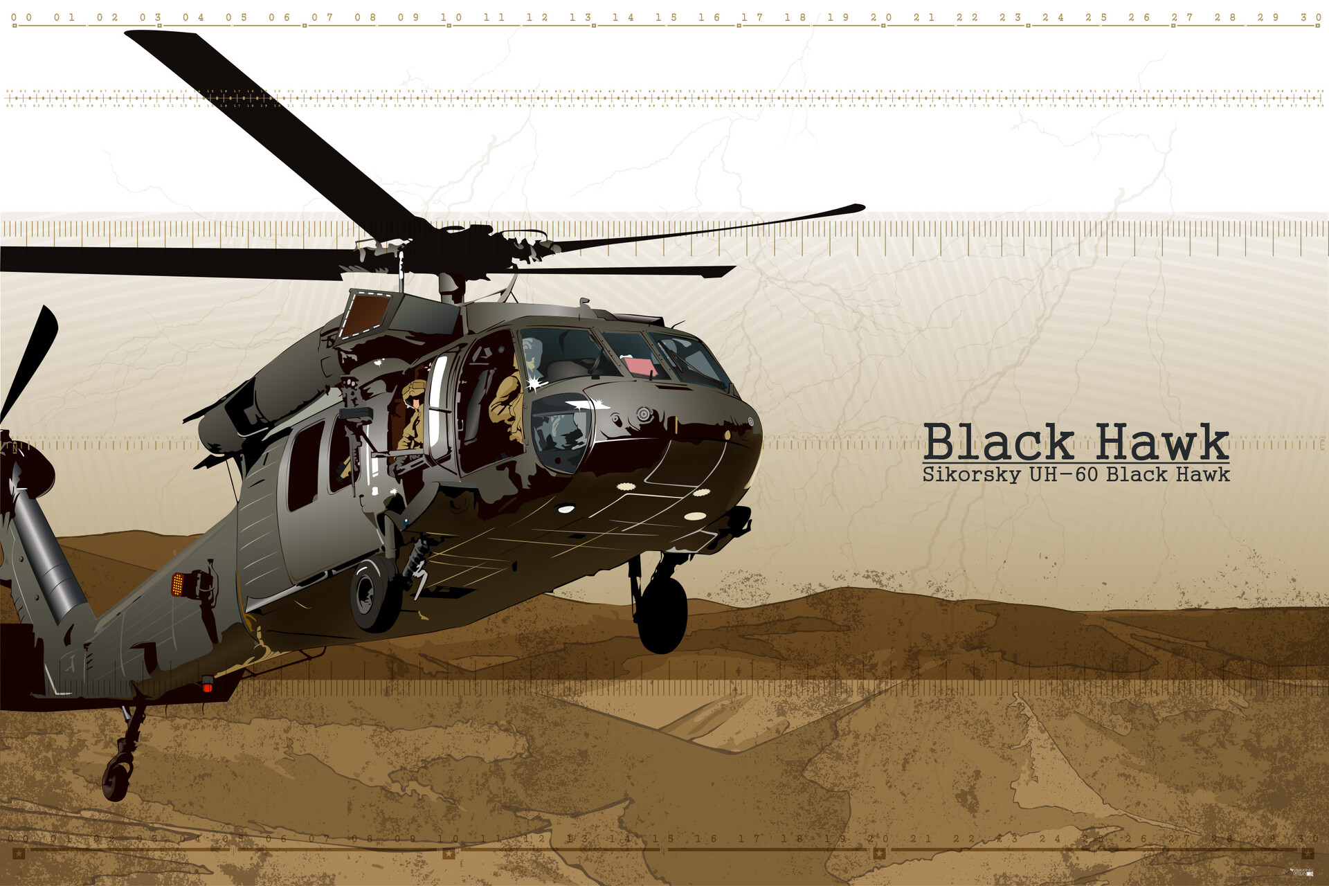ArtStation - Black Hawk Sikorsky HU-60