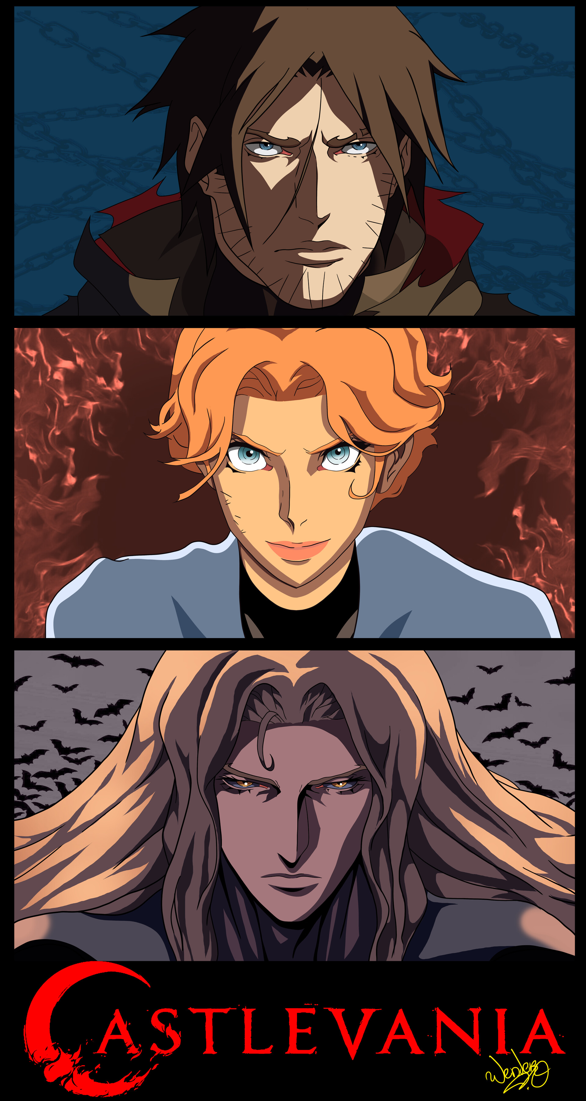 ArtStation - Castlevania Poster