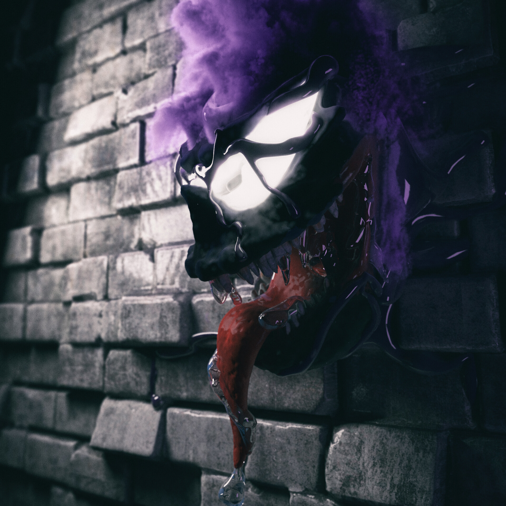 ArtStation - 092 — Gastly / Ghos