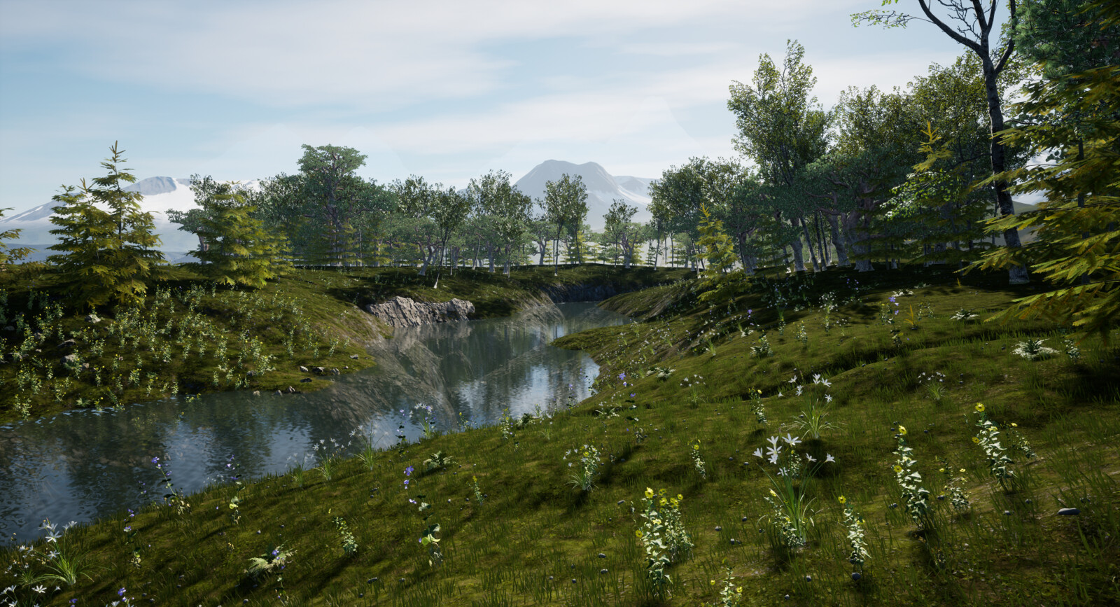 Alexander Dam - Landscape in Unreal Engine