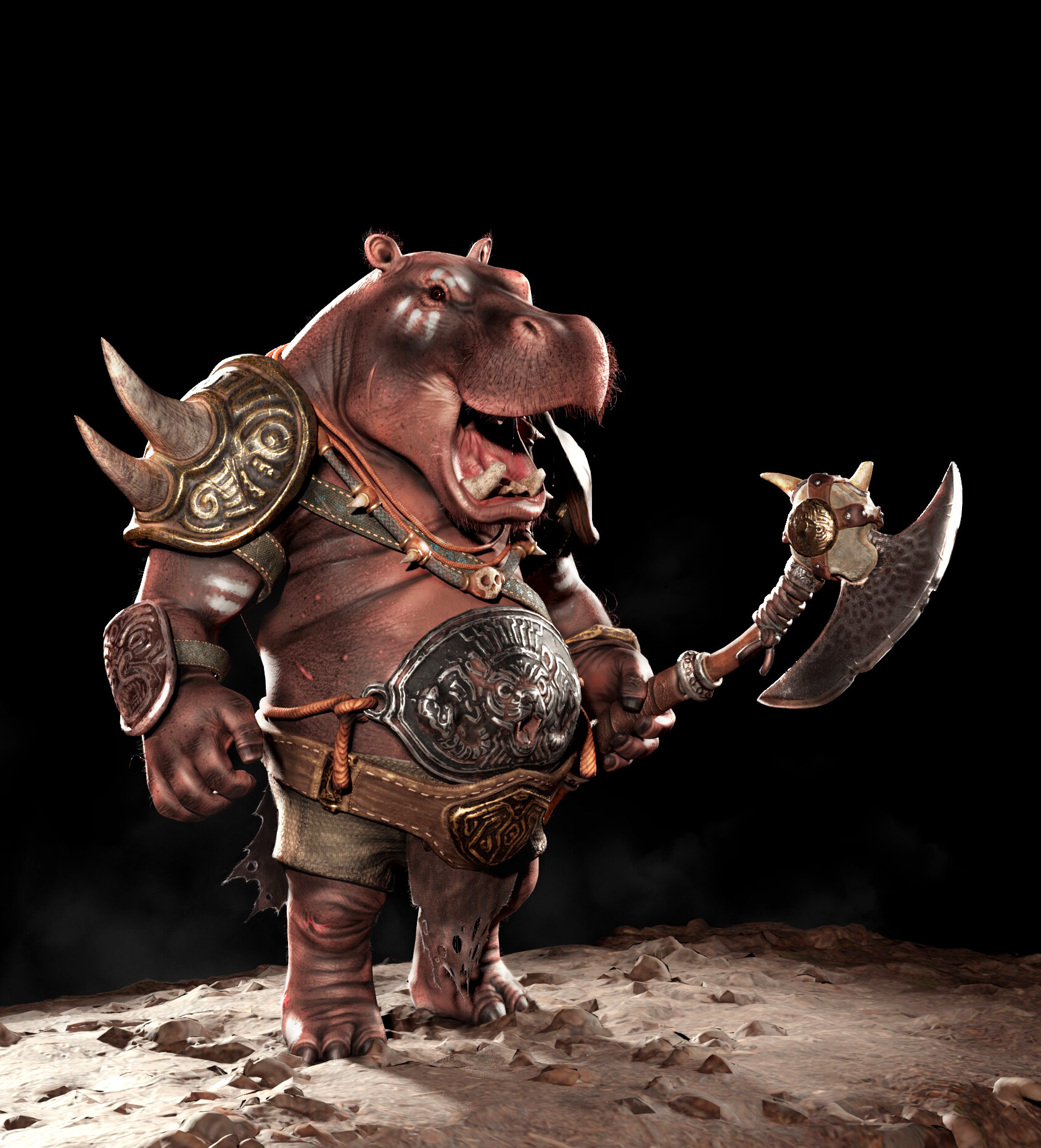 hippo warrior
