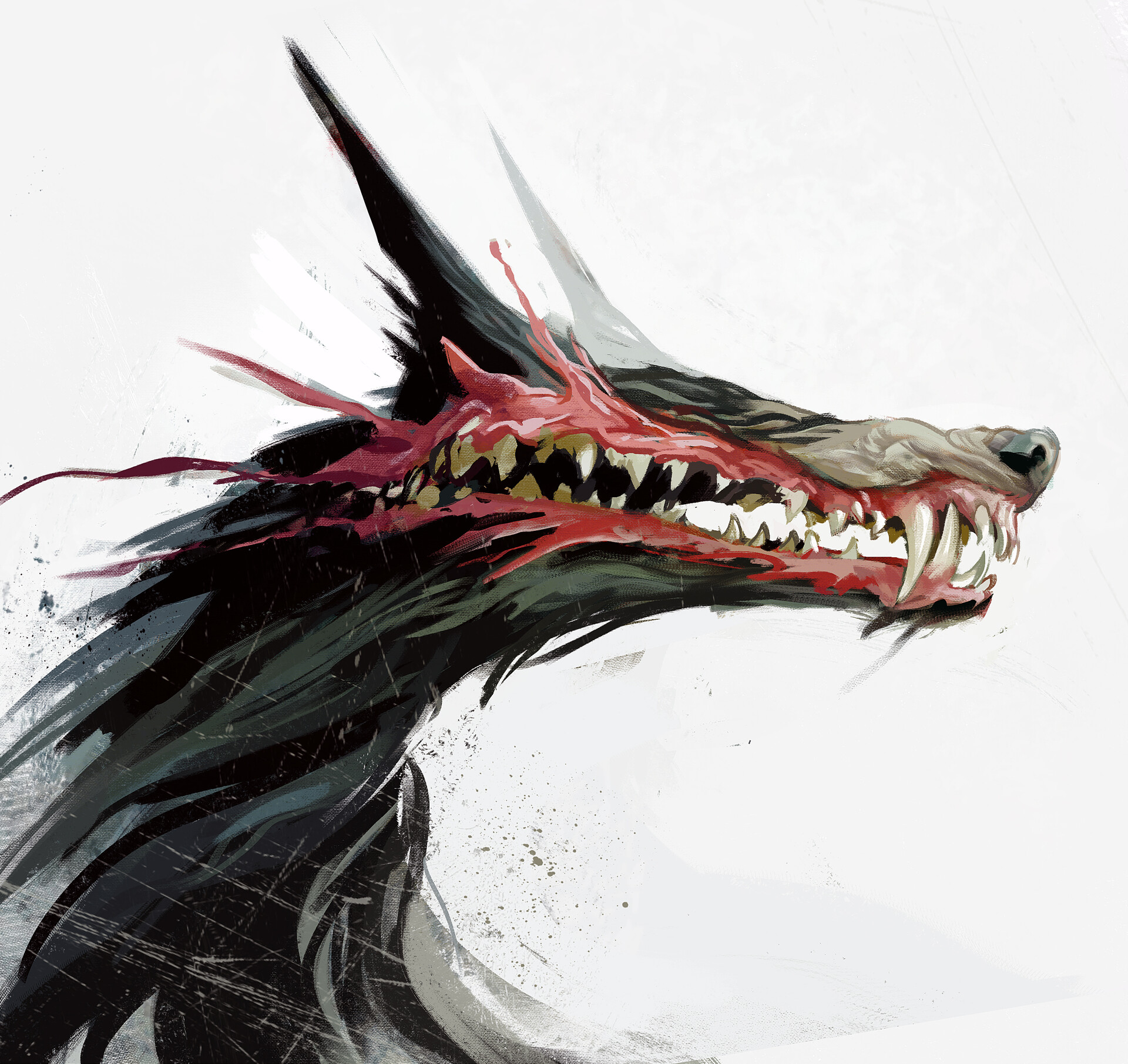 ArtStation - Weird dog