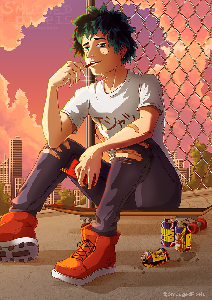 ArtStation - Skater Izuku