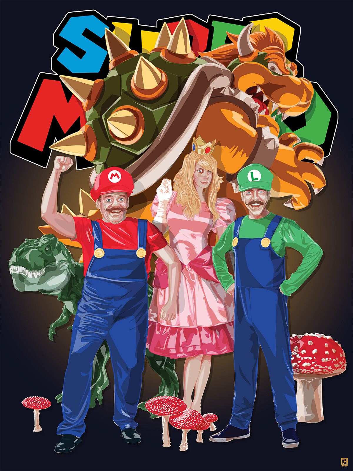 ArtStation - Super M... Brothers