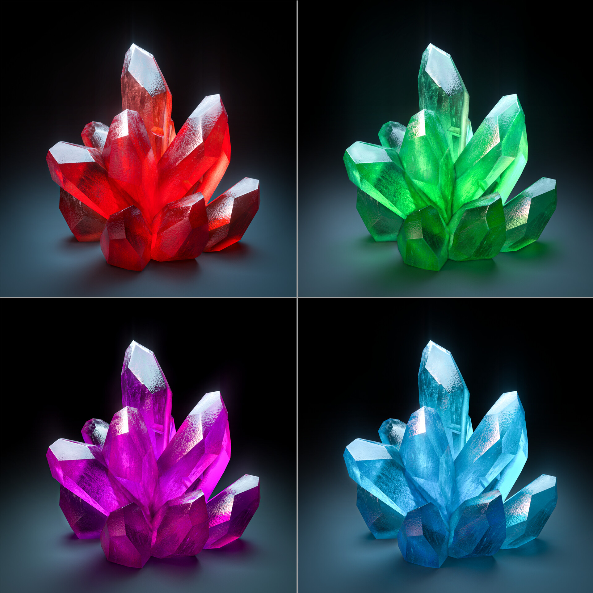 ArtStation - Life Crystals