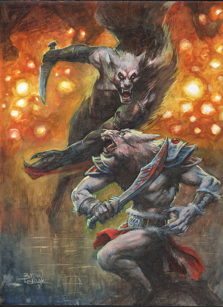 ArtStation - Werewolf Sig Characters