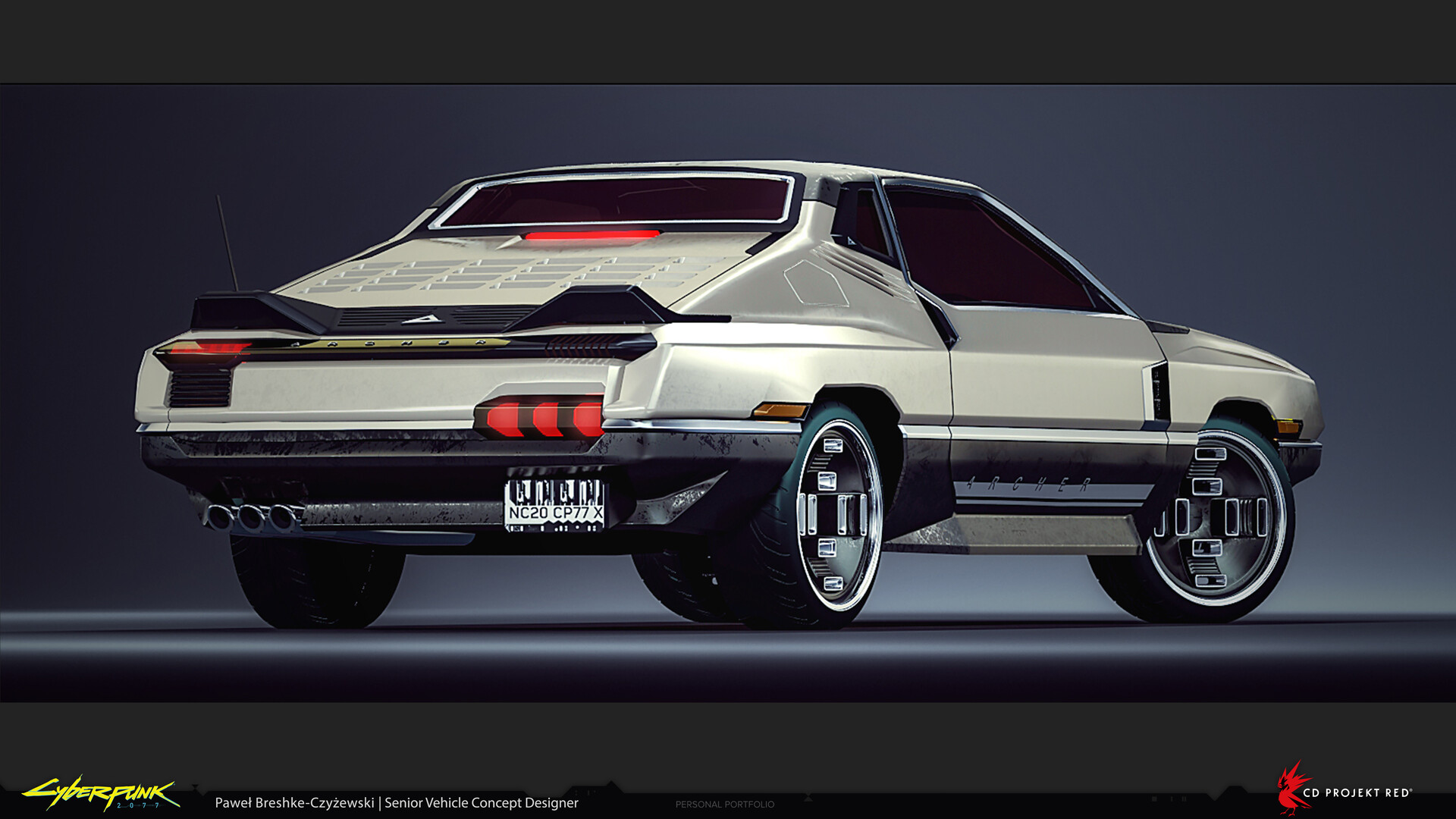 CYBERPUNK 2077, Archer QUARTZ EC-L R275 by Paweł Breshke-Czyżewski ...