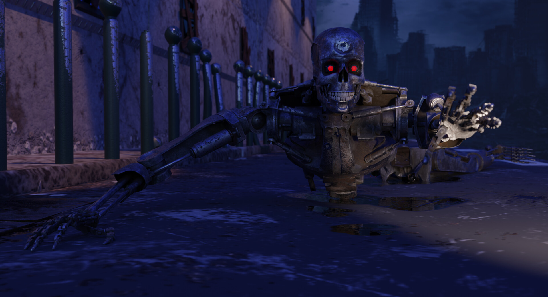 ArtStation - Terminator T-800