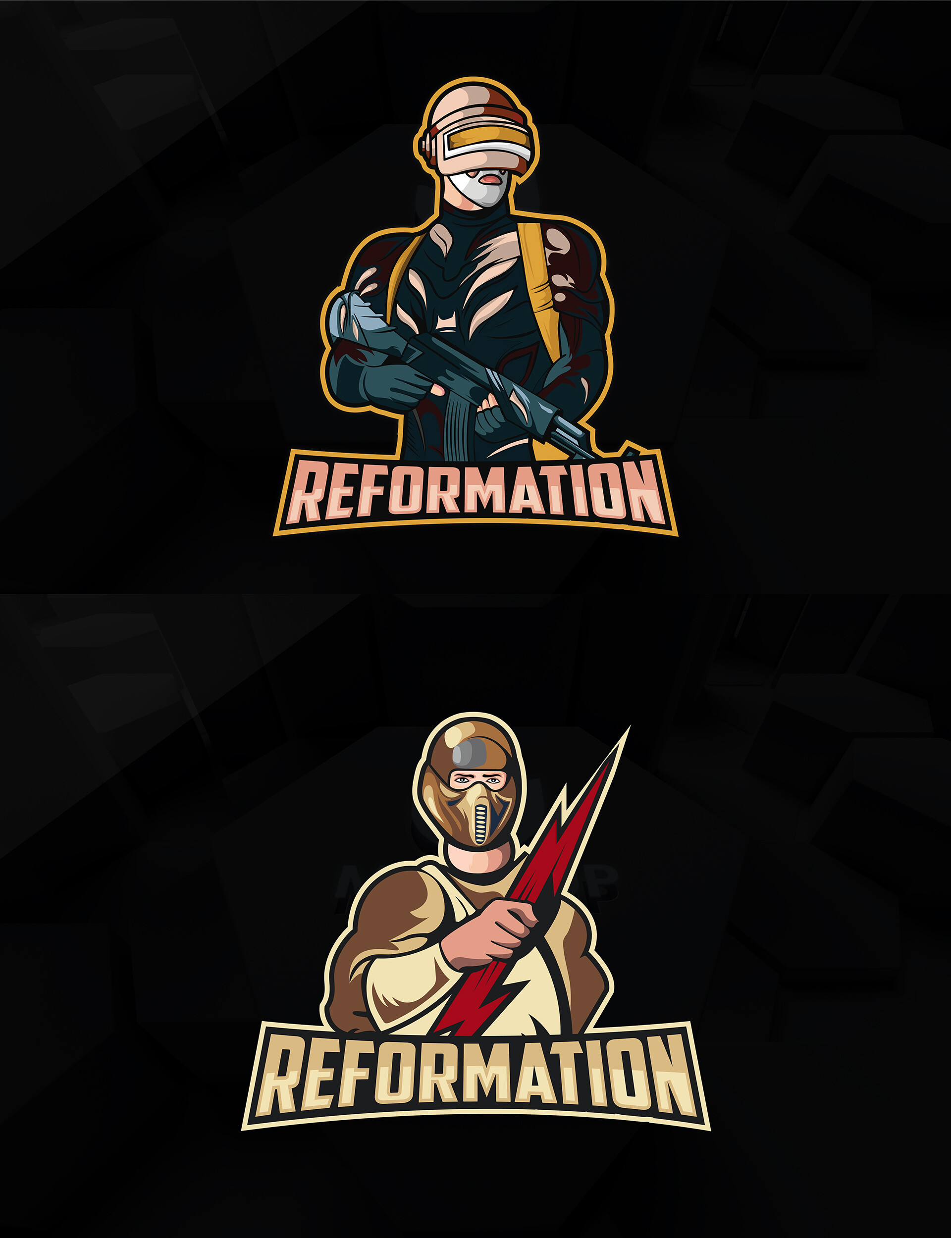 ArtStation - Gaming Mascot Logo Design