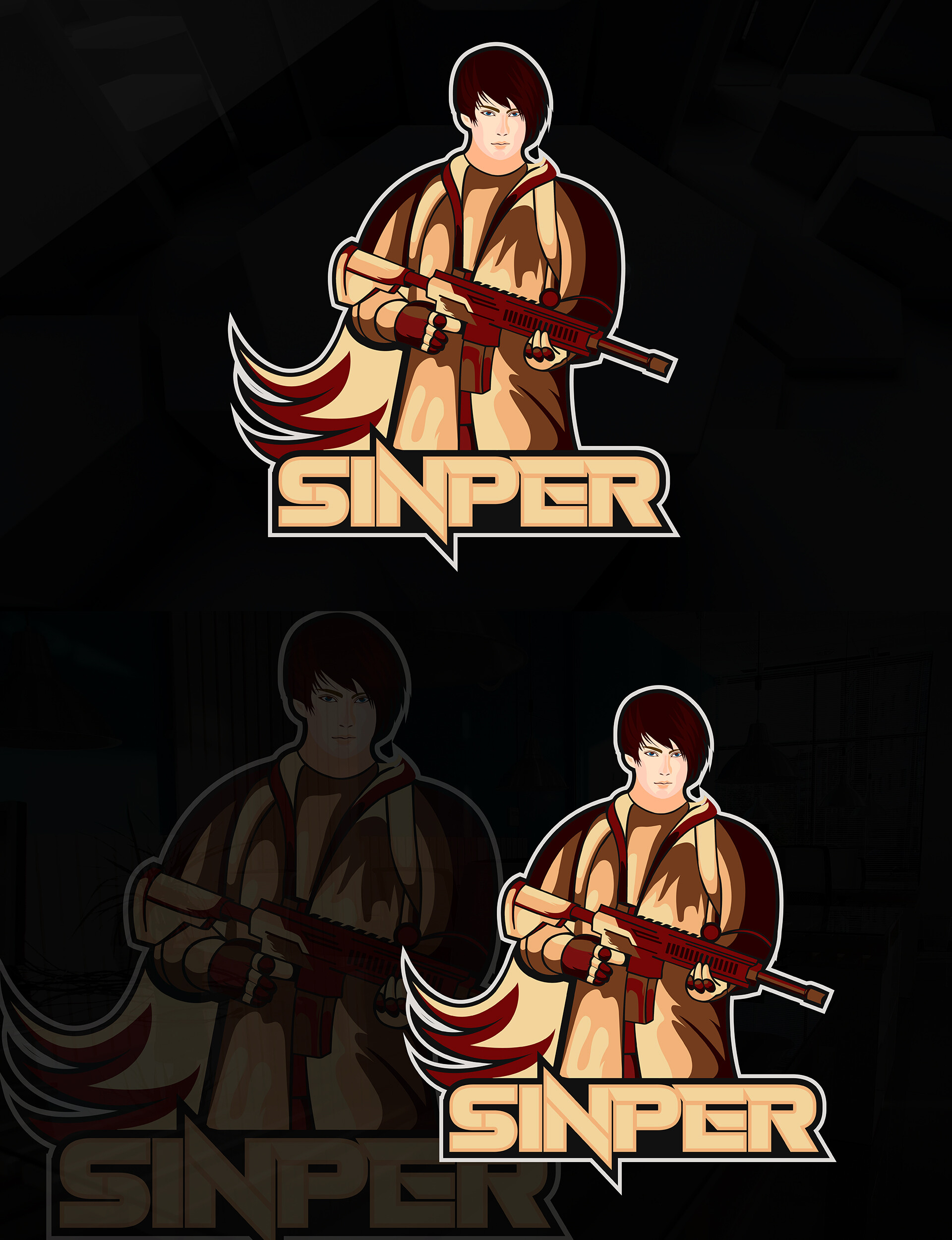 ArtStation - Gaming Mascot Logo Design