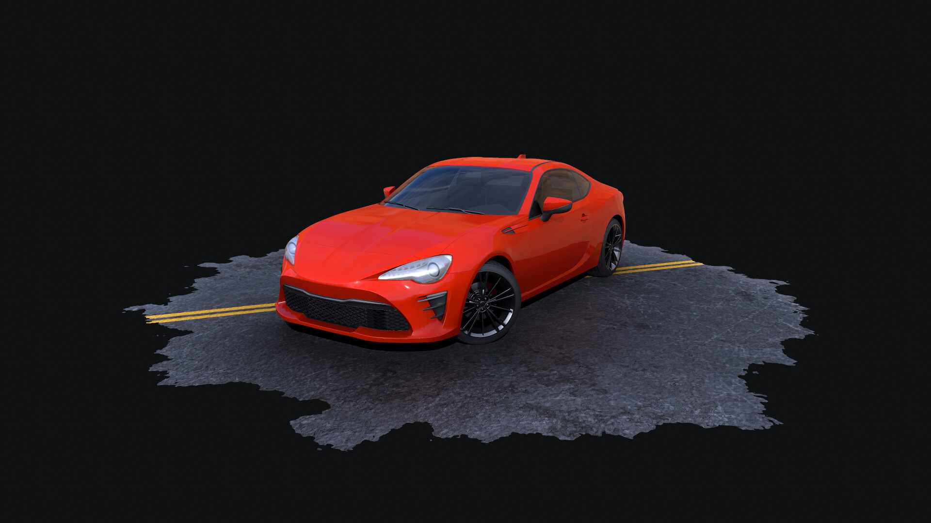 ArtStation - GT86 Toyota