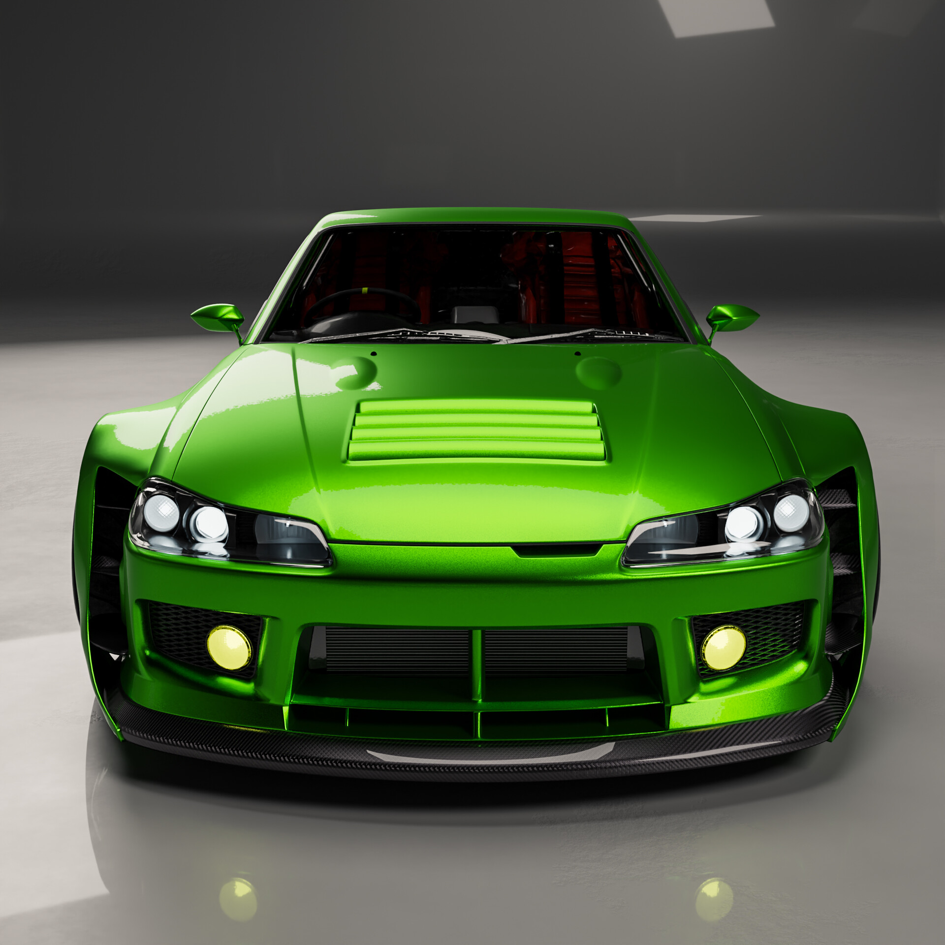 ArtStation - Nissan Silvia