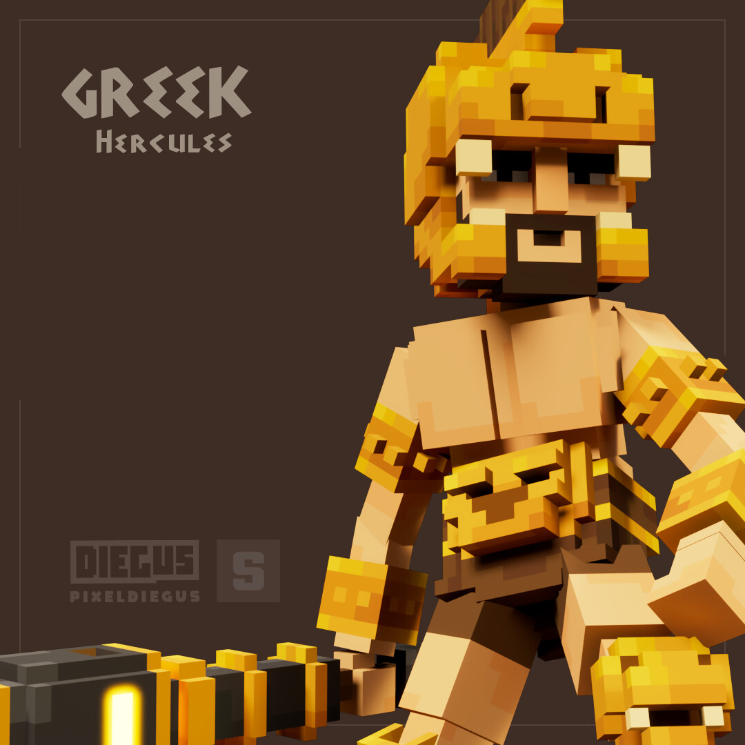 ArtStation - Greek - Heracles