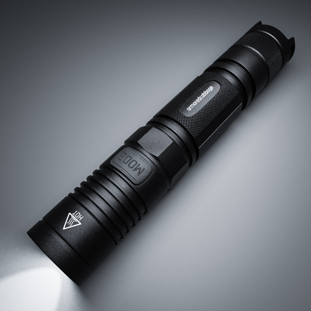 ArtStation - Tactical Flashlight