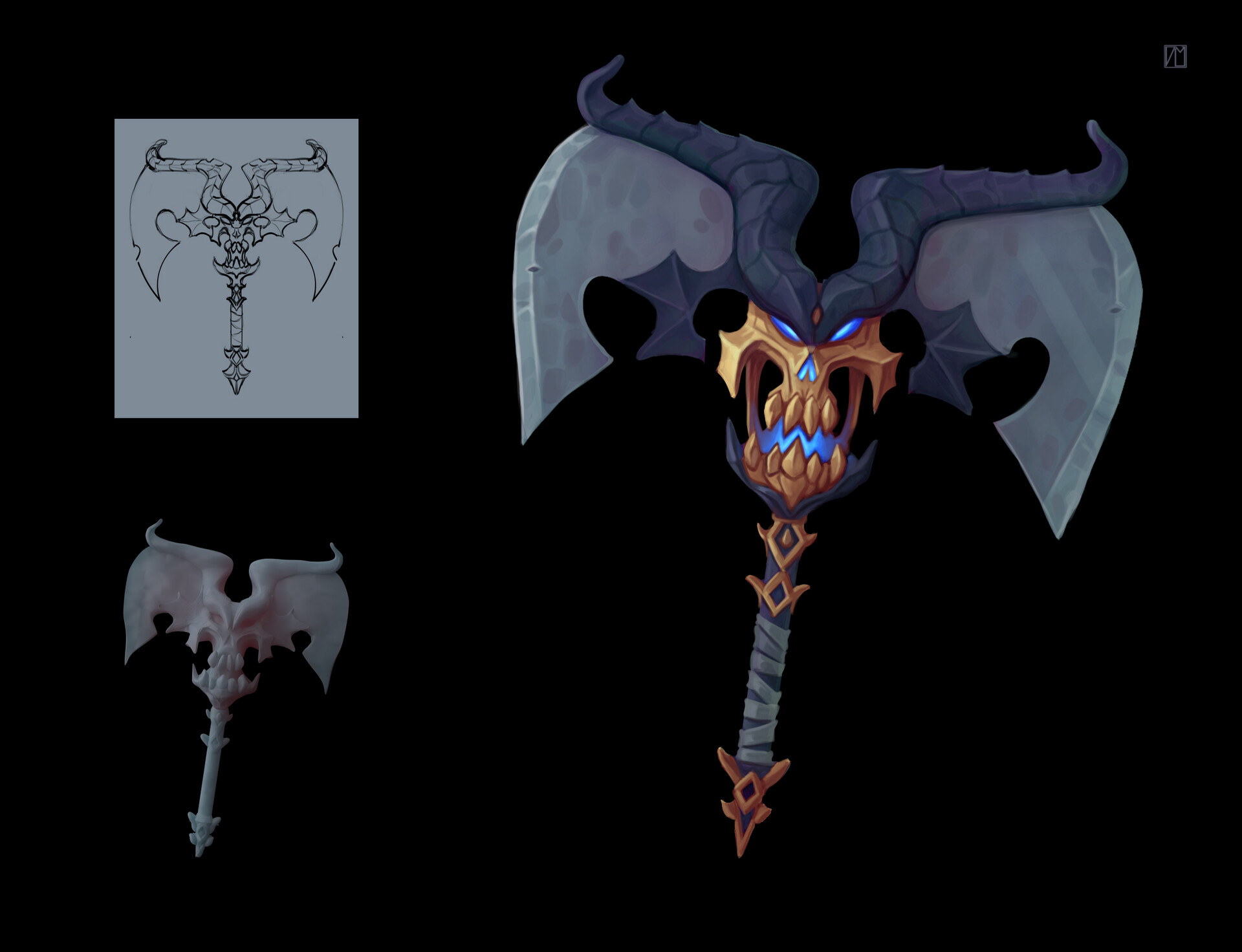 ArtStation - Axe Concept