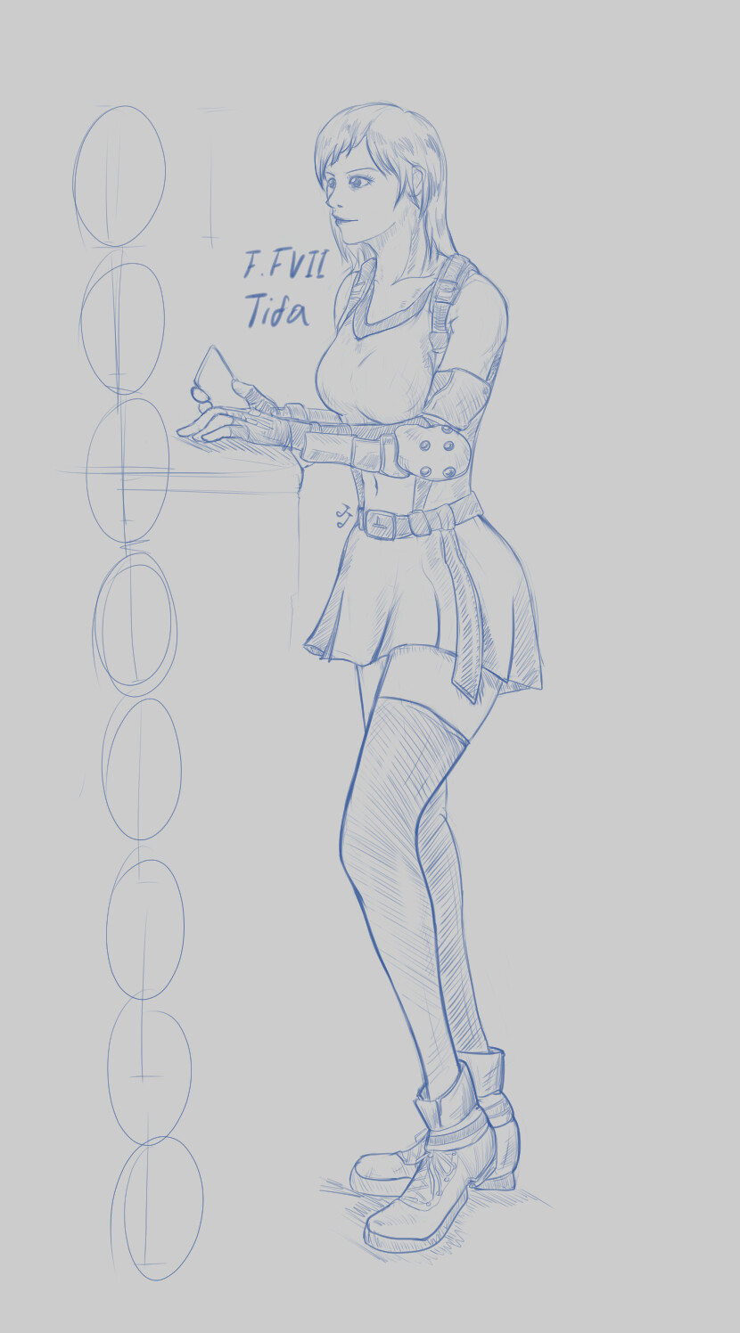 ArtStation - FF7 Re Tifa