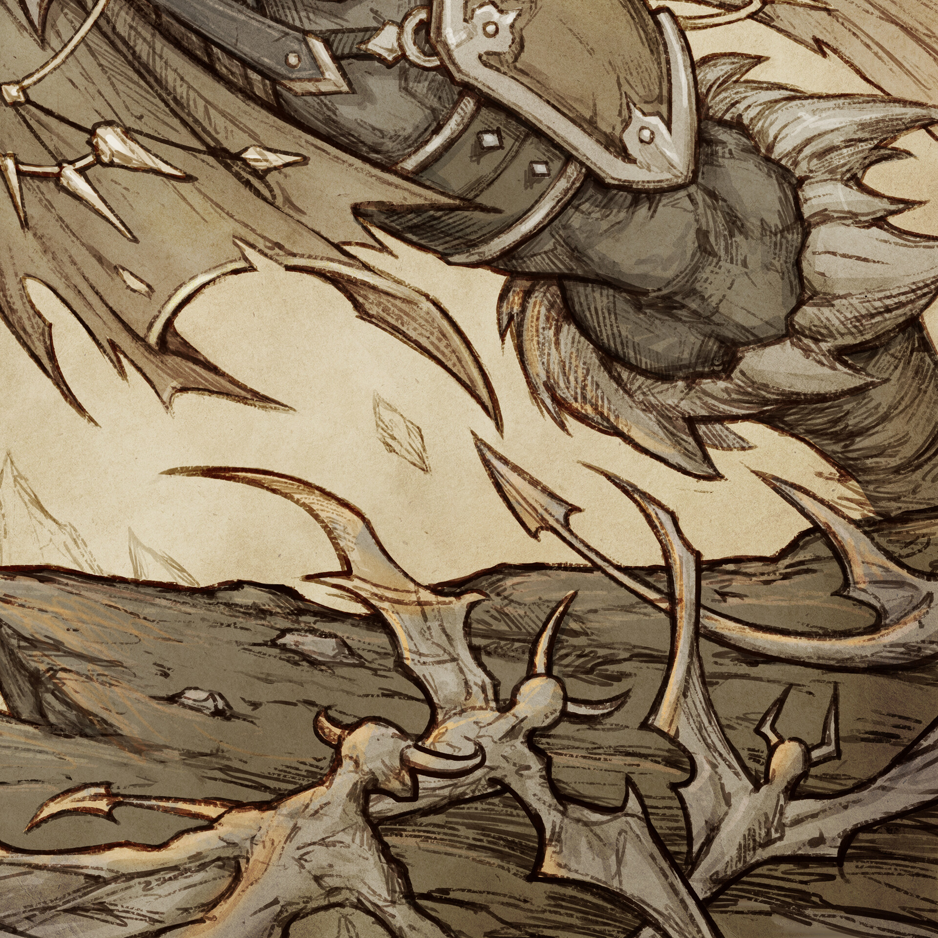 Art of Li - Sathanas, Demon of Wrath