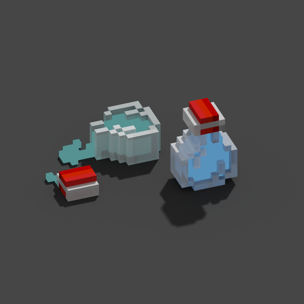 ArtStation - Minecraft Potion