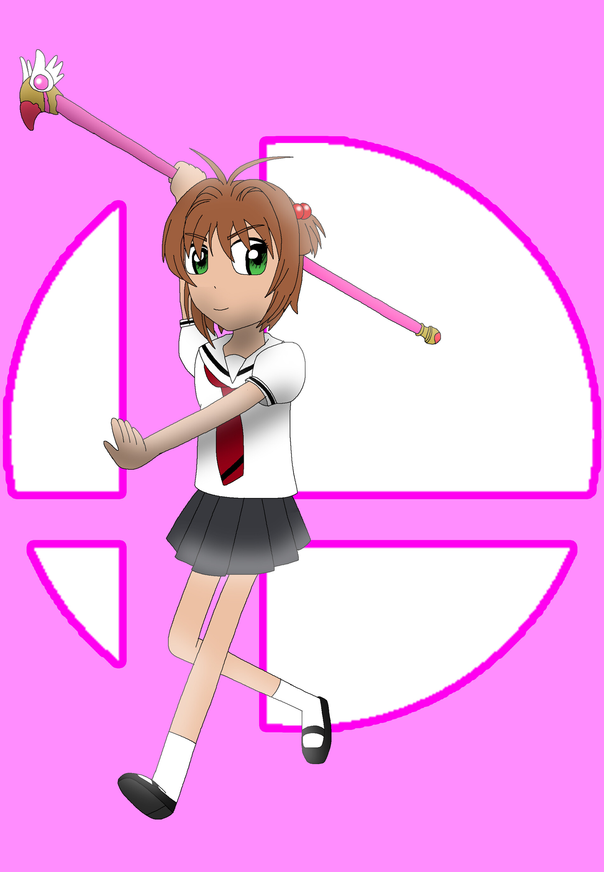 ArtStation - Sakura Kinomoto for Smash