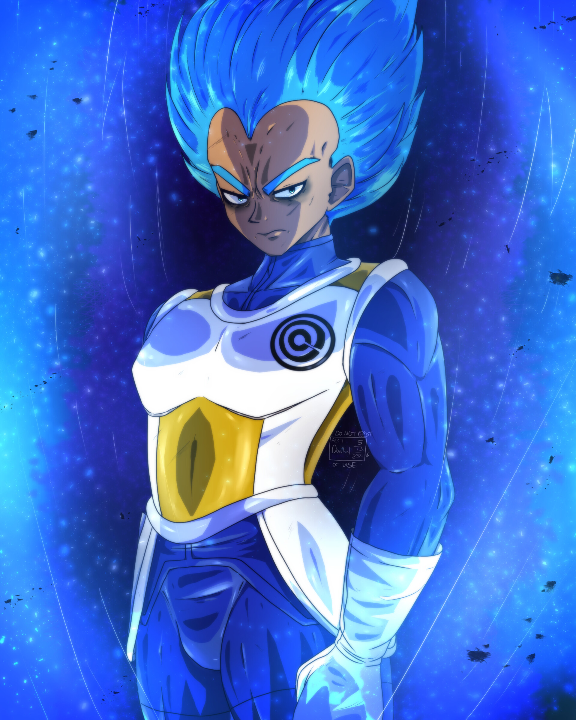 Peri Mye - SSGSS Corrupted Berserker [Fanart]