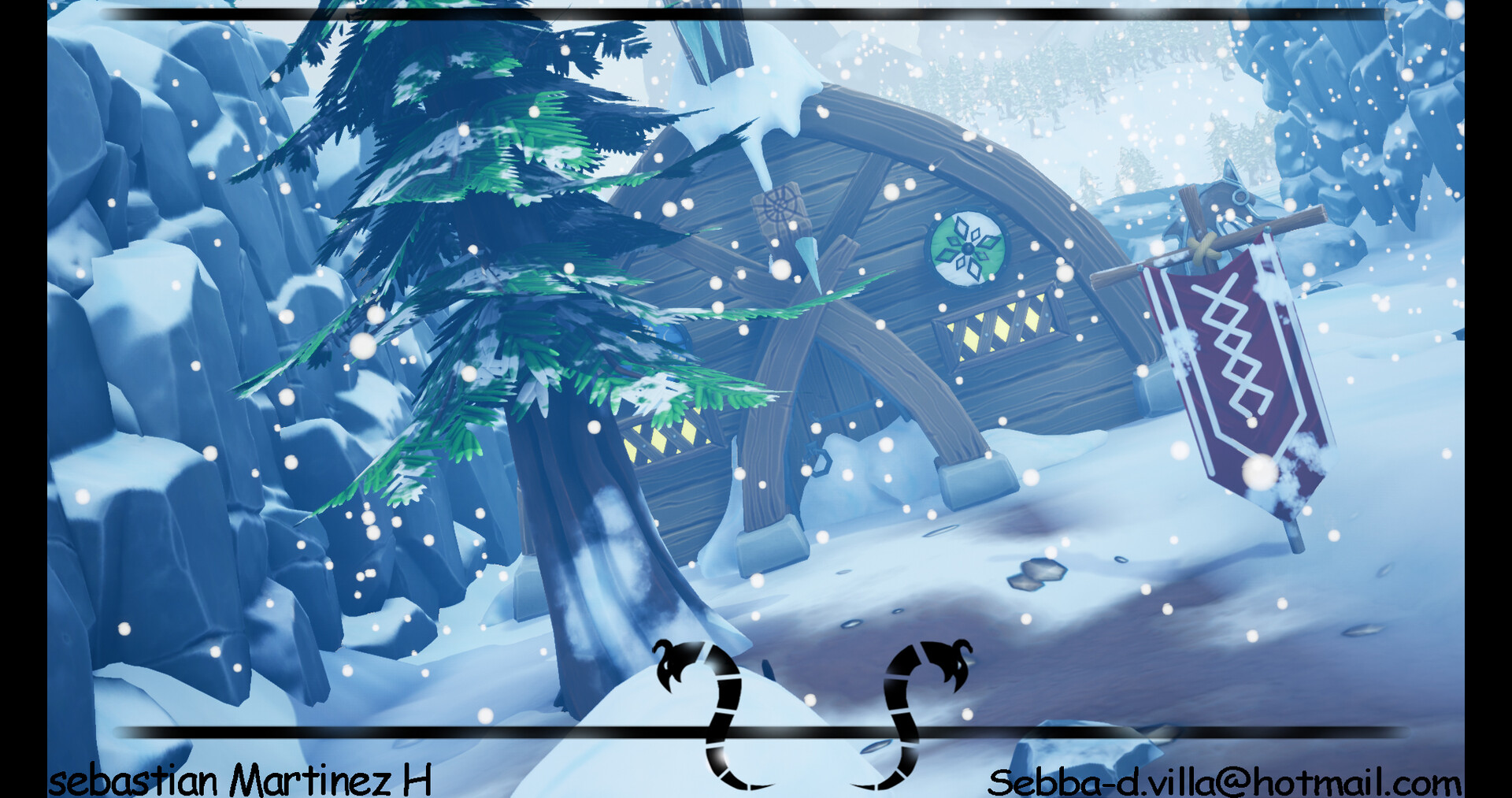 ArtStation - Stylized Viking Enviorment