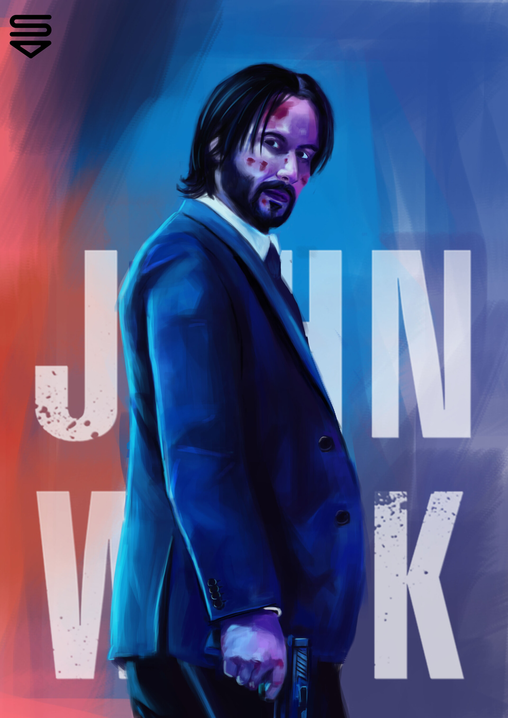 ArtStation - John Wick Illustration