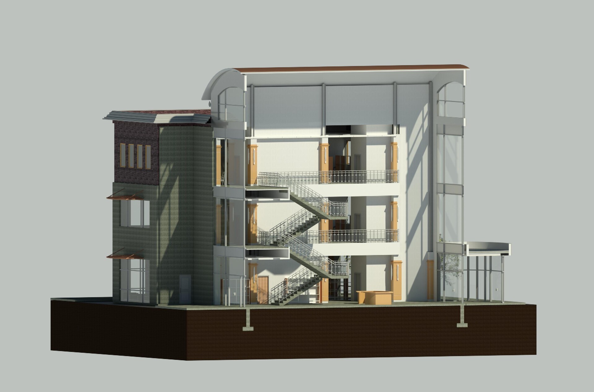 Mike Nielson - Architectural Modeling and Renders Schoolwork