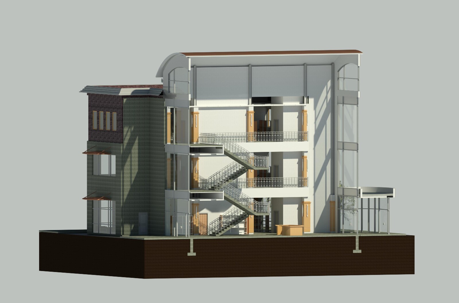 Mike Nielson - Architectural Modeling and Renders Schoolwork