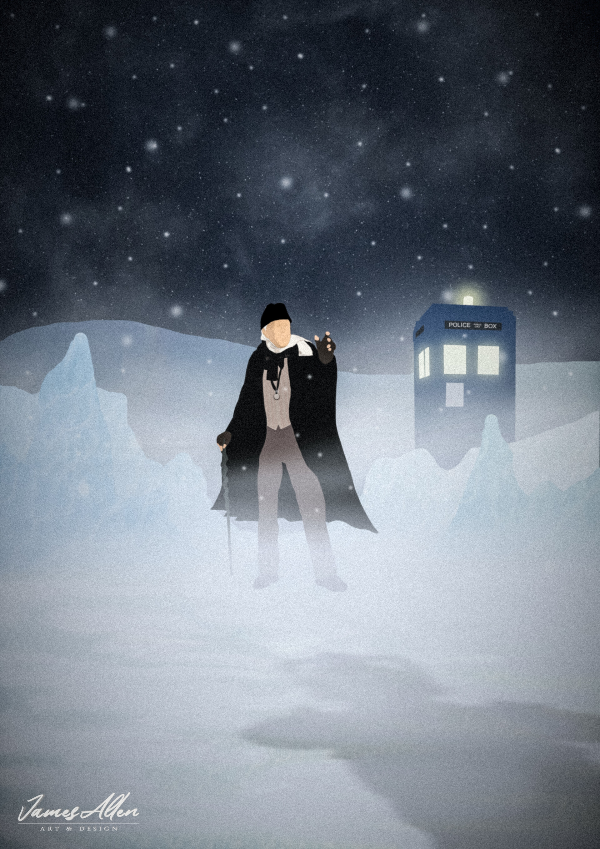 ArtStation - 1st Doctor Character Poster