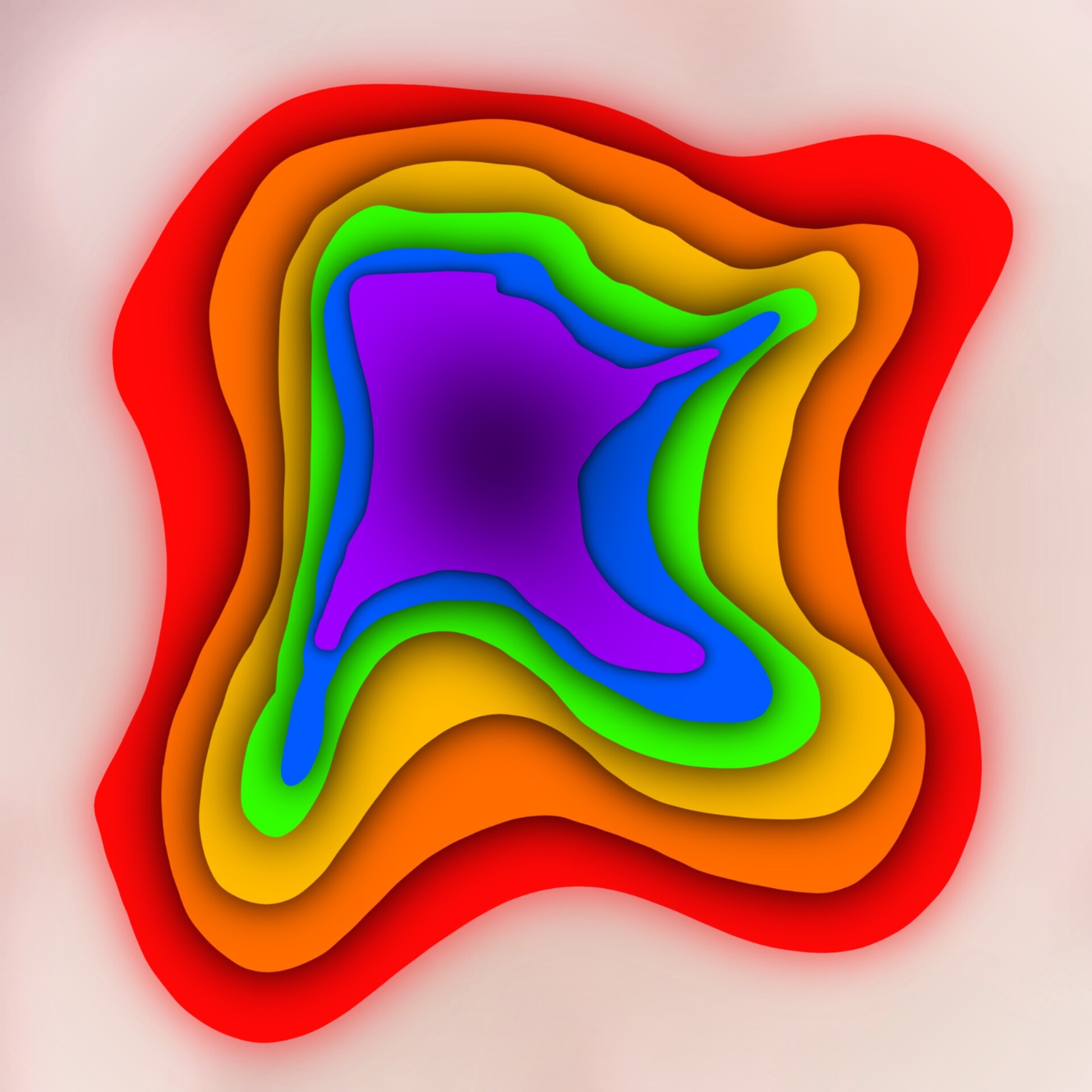 ArtStation - how to draw splash rainbowon procreate