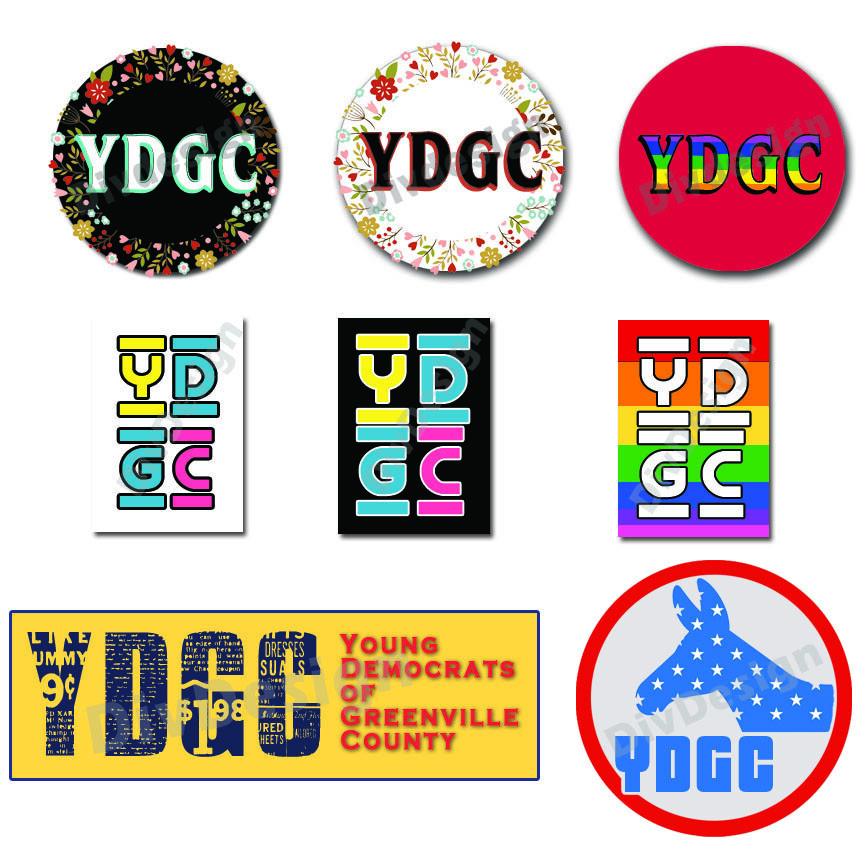 ArtStation - Final Logo Mock-ups for YDGC