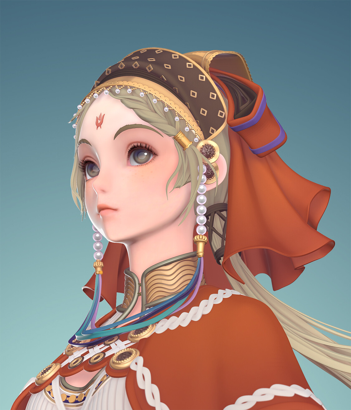 mina kim - Fan Art _ Cop Craft