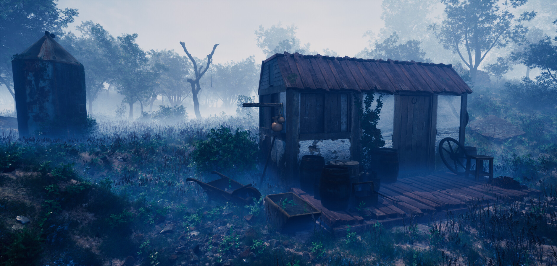 ArtStation - Unreal Engine 5 Environment: 'Swamp Shack'