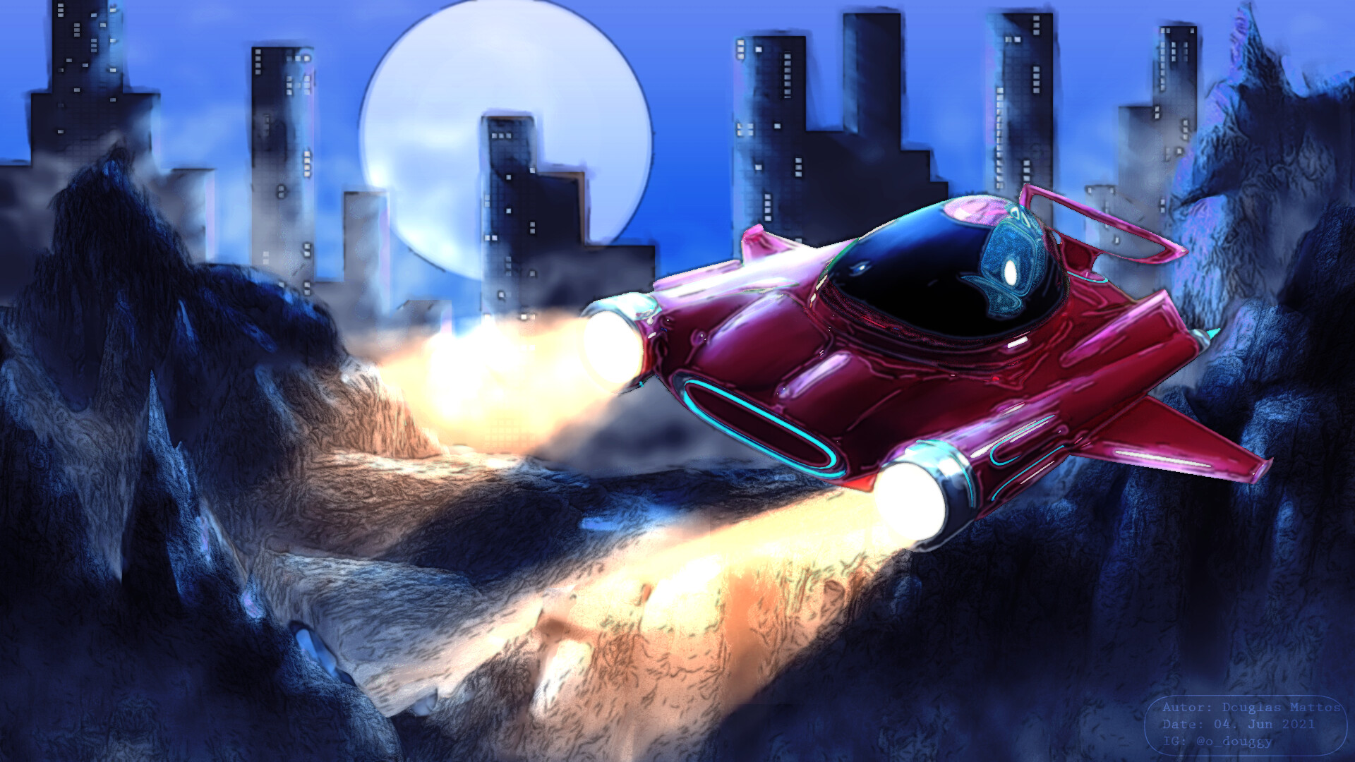 ArtStation - Hover Car Concept