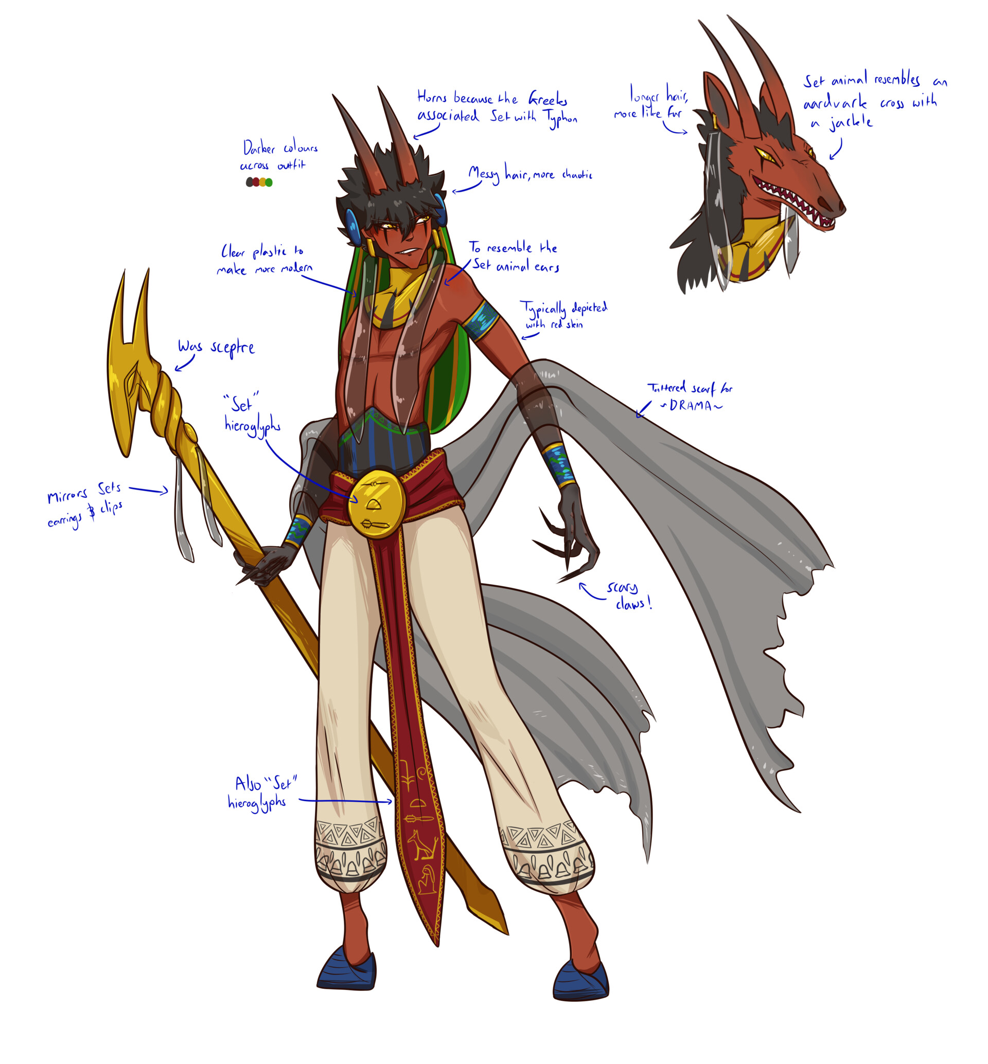 Julia Genis - Set character design